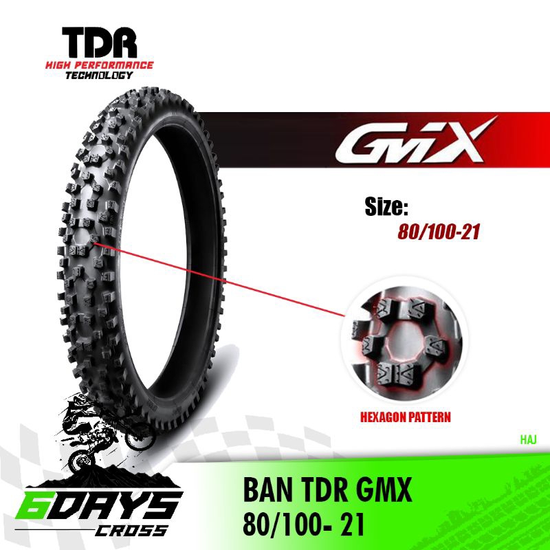 Jual Ban Trill TDR GMX Ban Offroad 80/100-21 Front T/T | Shopee Indonesia