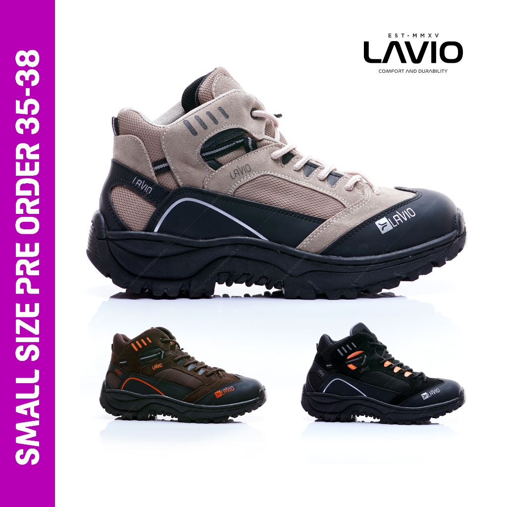 Jual Lavio Sepatu Safety Wanita Boots Gunung Outdoor Touring Galen ...