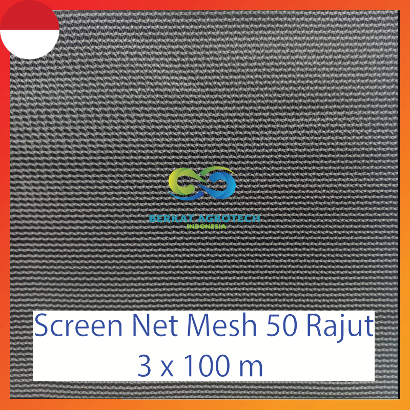 Jual Screen Net Mesh 50 Rajut (Per Meter) | Shopee Indonesia
