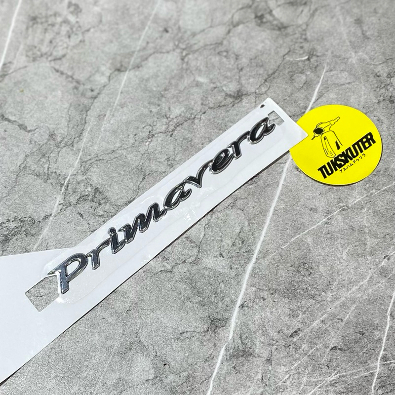 Jual Sticker Emblem Striping Body Vespa Primavera Original | Shopee ...