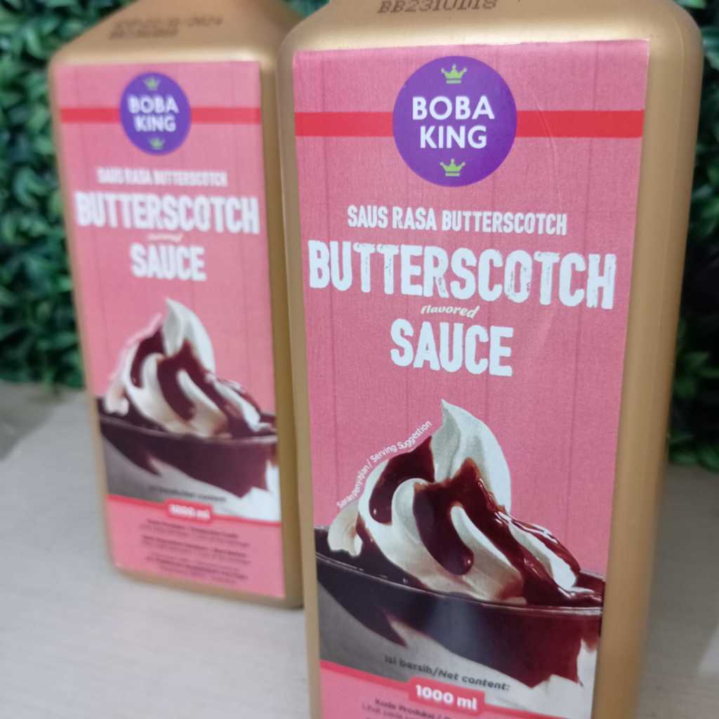 Jual Boba King Butterscotch Sauce 1 Liter | Shopee Indonesia