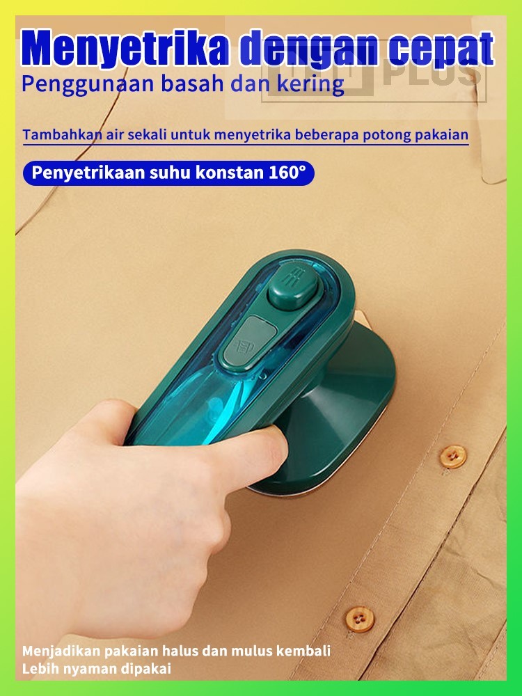 Jual DJDPlus Setrika Listrik Genggam Mesin Setrika Pakaian Uap Asrama ...