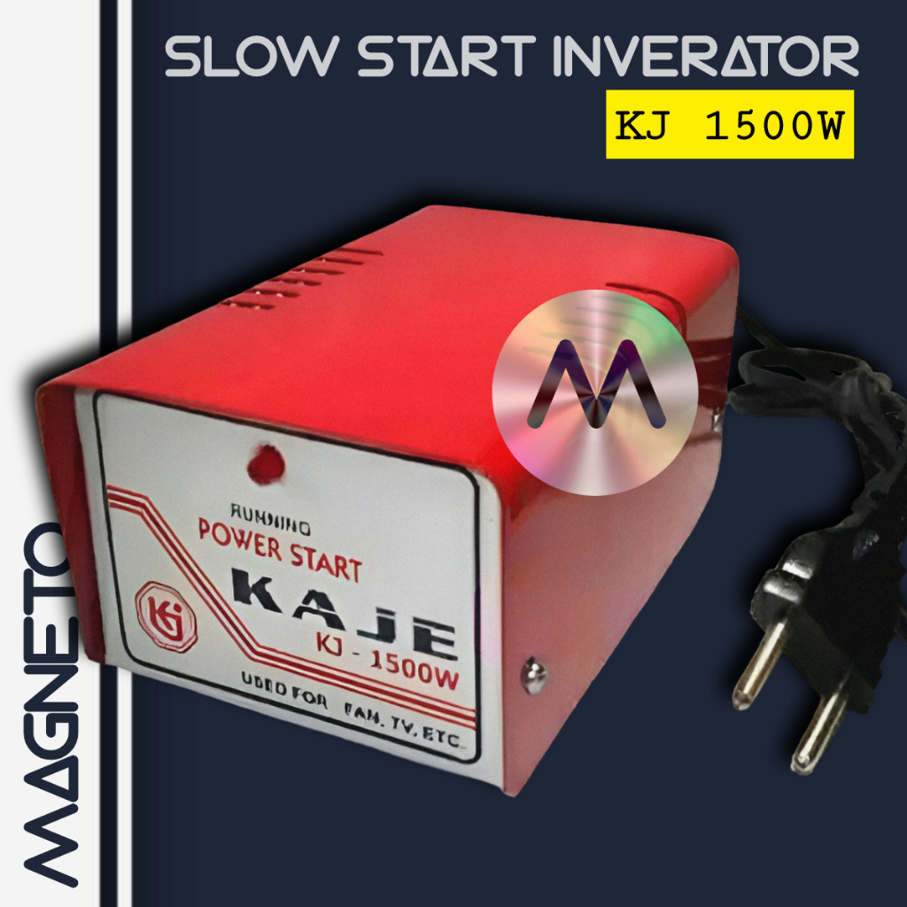Jual SLOW START INVERATOR KJ 1500W ALAT ANTI MCB LISTRIK JEGLEK ANJLOK ...