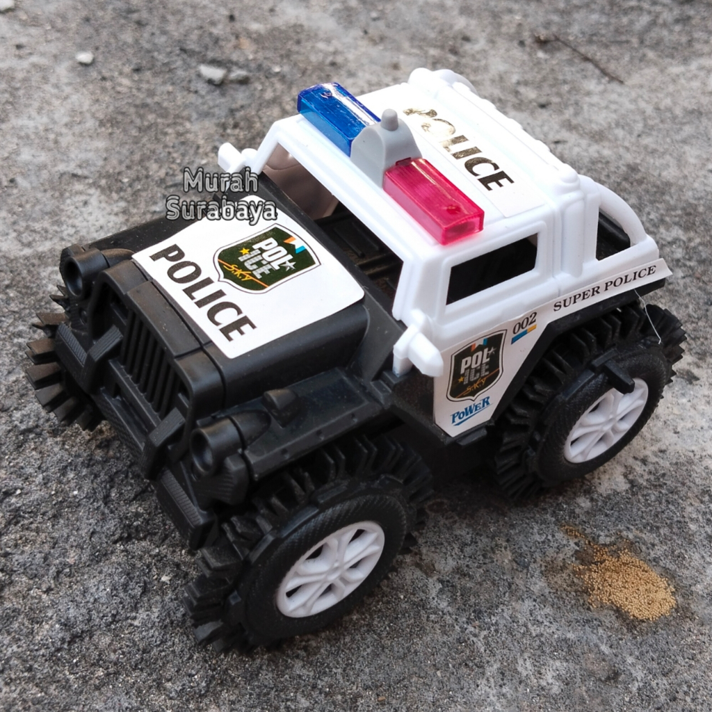 Jual Mainan Anak Terbaru Tumbling Car Police Tiping Car M11-B | Mainan ...