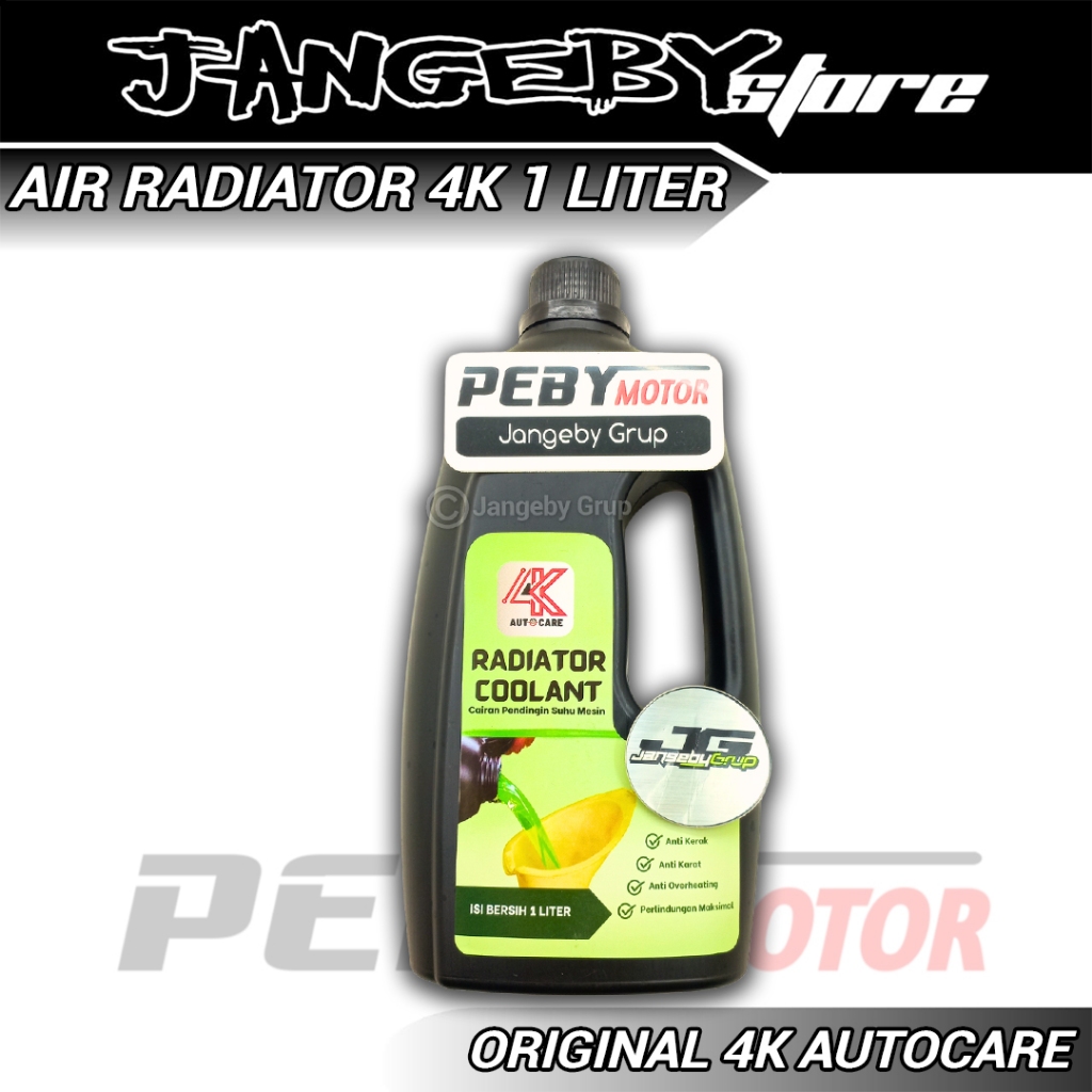 Jual Air Coolant Radiator 4K Autocare 1 Liter ORIGINAL | Shopee Indonesia