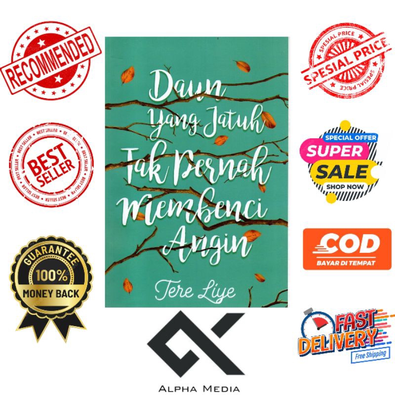 Jual Buku Daun yg Jatuh Tak Pernah Membenci Angin - Best Seller | Shopee Indonesia