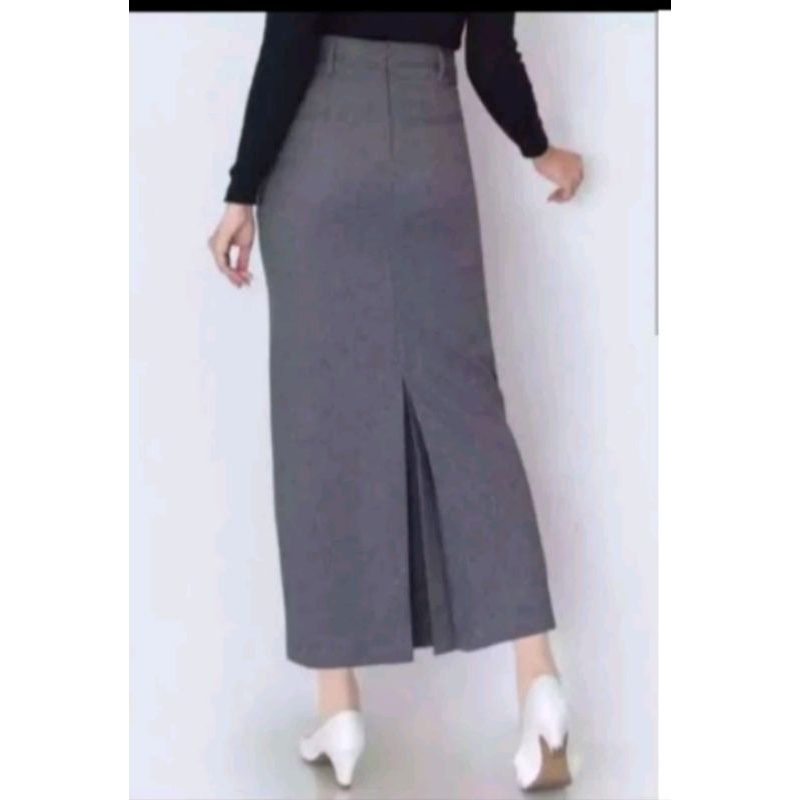 Jual Rok formal/rok kerja wanita kantoran/rok model span rempel ...
