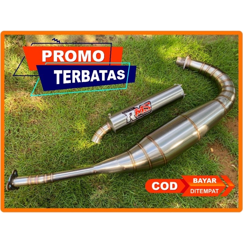 Jual knalpot suzuki rgr 150 model repsol plat rms | Shopee Indonesia