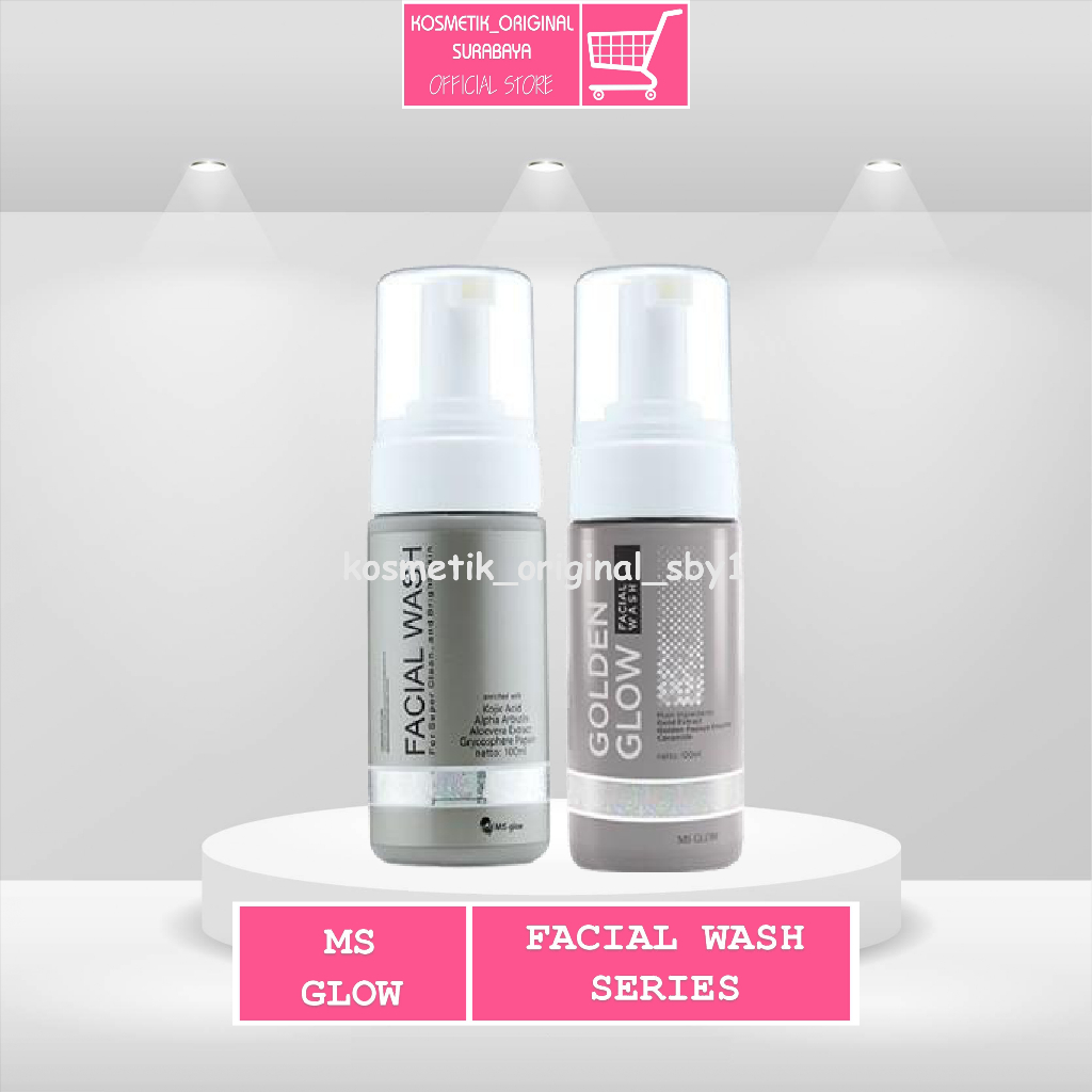 Jual MS Glow Sabun Wajah / Facial Wash Series (Kemasan Barcode ...