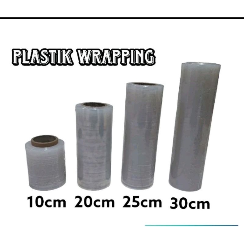 Jual Plastik Wrapping Stretch Film 30cm - 25cm - 20cm - 10cm | Shopee Indonesia