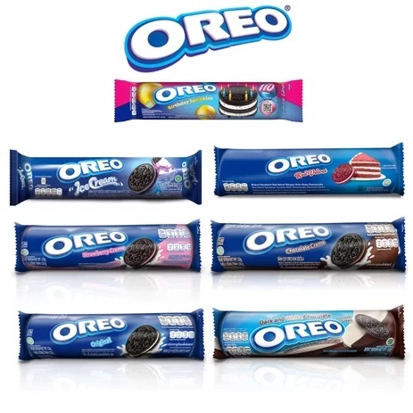 Jual OREO SLUG 119GR / OREO ROLL / OREO BISKUIT | Shopee Indonesia