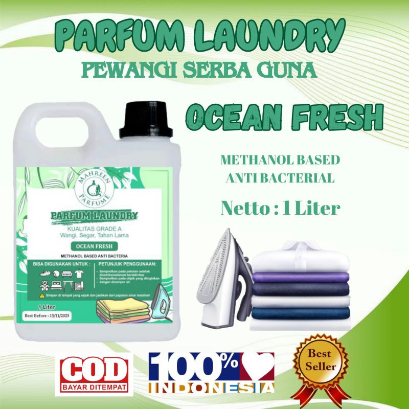 Jual Parfum Laundry Ocean Fresh Grade A Tahan Lama - Parfum Serbaguna 1 ...