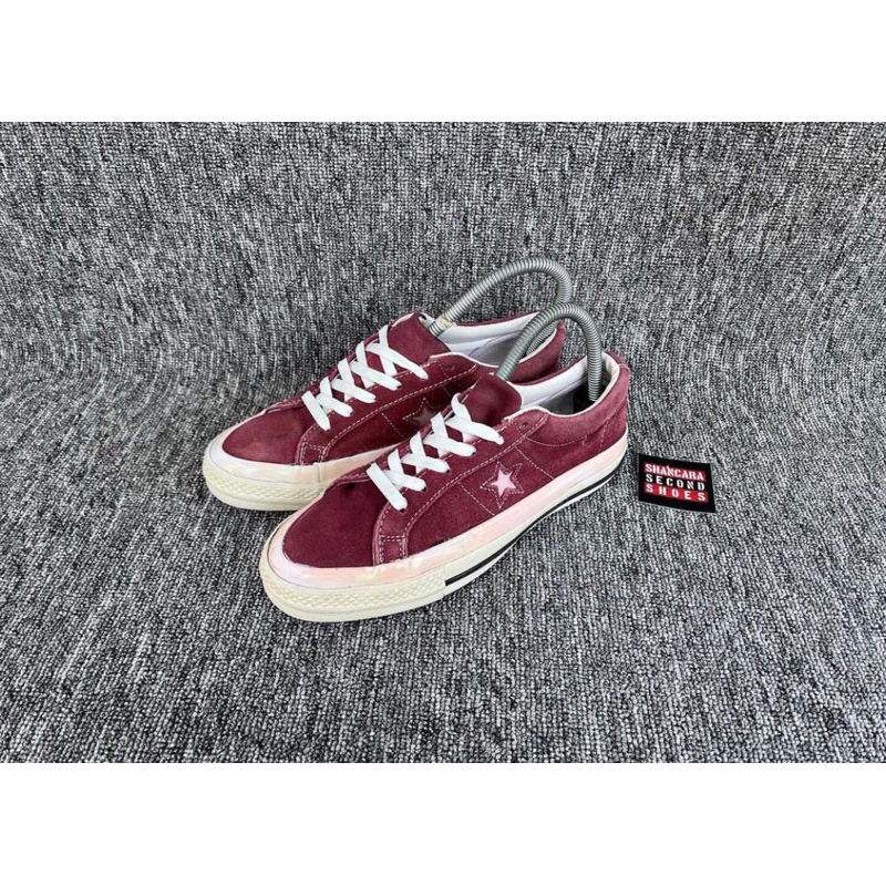 Jual converse one star maroon | Shopee Indonesia