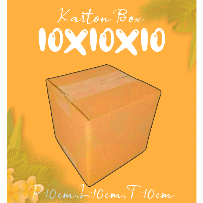 Jual KARTONBOX 10X10X10 (KARDUS MINI/KARDUS MURAH/KARDUS PACKING ...