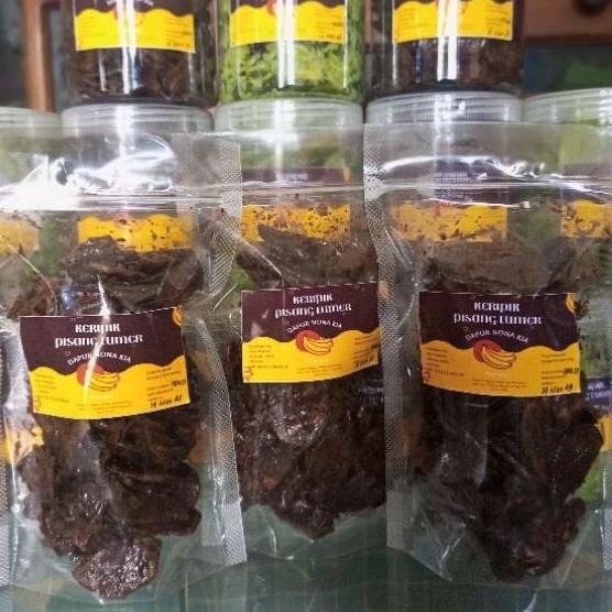 Jual Dapur Nona Kia 3 x Keripik Pisang Lumer 90g Kemasan Pouch - Banana ...