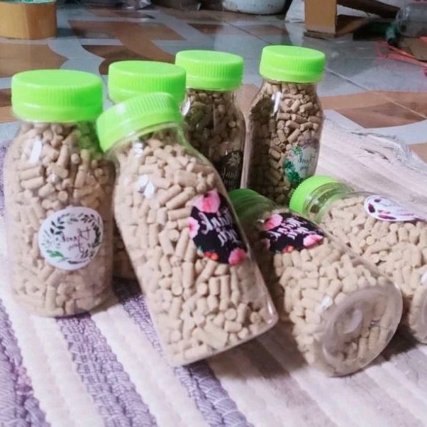 Jual pakan tenggelam / pakan terapung / pakan bubuk / ukuran 60ml ...