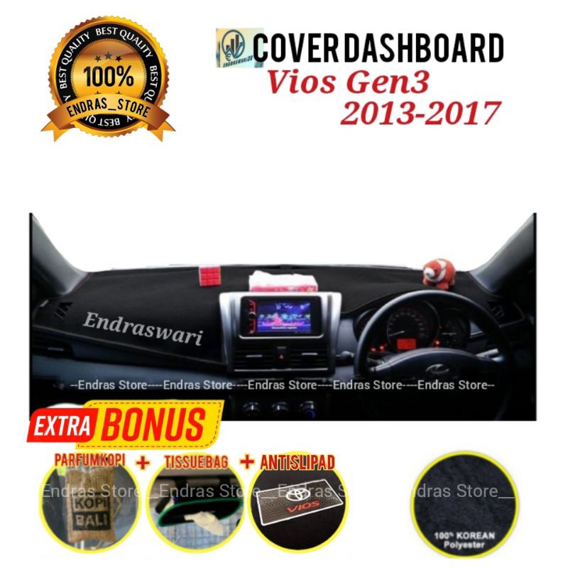 Jual Cover Dashboard Vios 2014-2017 Pelindung Dashboard Mobil | Shopee ...