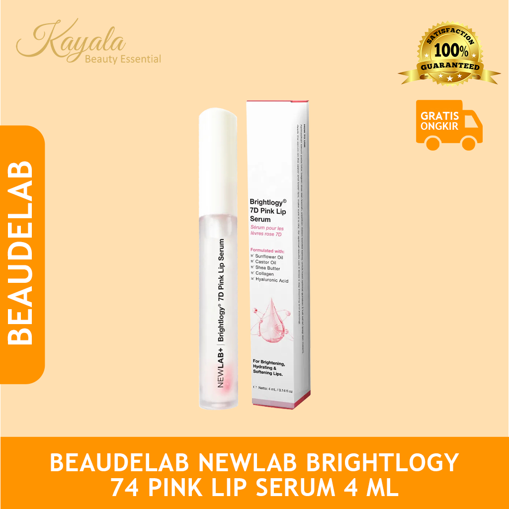 Jual BEAUDELAB NEWLAB BRIGHTLOGY 74 PINK LIP SERUM 4 ML | Shopee Indonesia