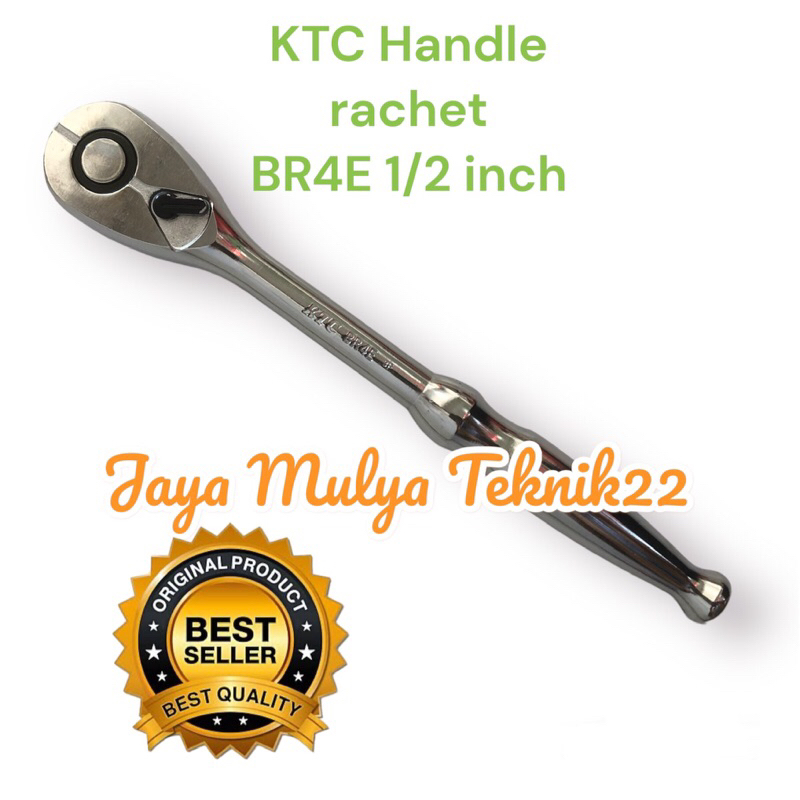 Jual KTC rachet handle 1/2 inch / Gagang sock rachet BR4E 1/2 Inch KTC japan original | Shopee ...