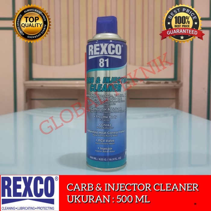 Jual REXCO81 CARB CARBURATOR INJECTOR CLEANER 500ml REXCO81 REXCO 81 ...