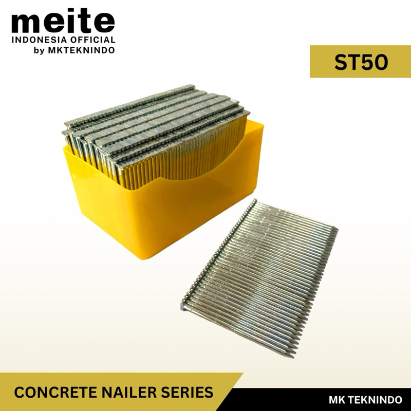 Jual Meite ST50 50mm Isi Paku Tembak Beton Tembok Concrete Nail 50 mm ...