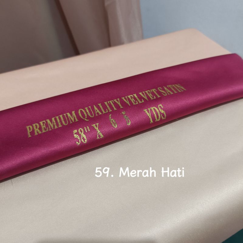 Jual KAIN SATIN VELVET SUPER PREMIUM FURING BROKAT FURING TILE KAIN ...