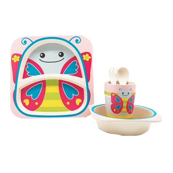 Jual Freckles Tableware Feeding Set Tempat Makan Anak Set | Shopee Indonesia