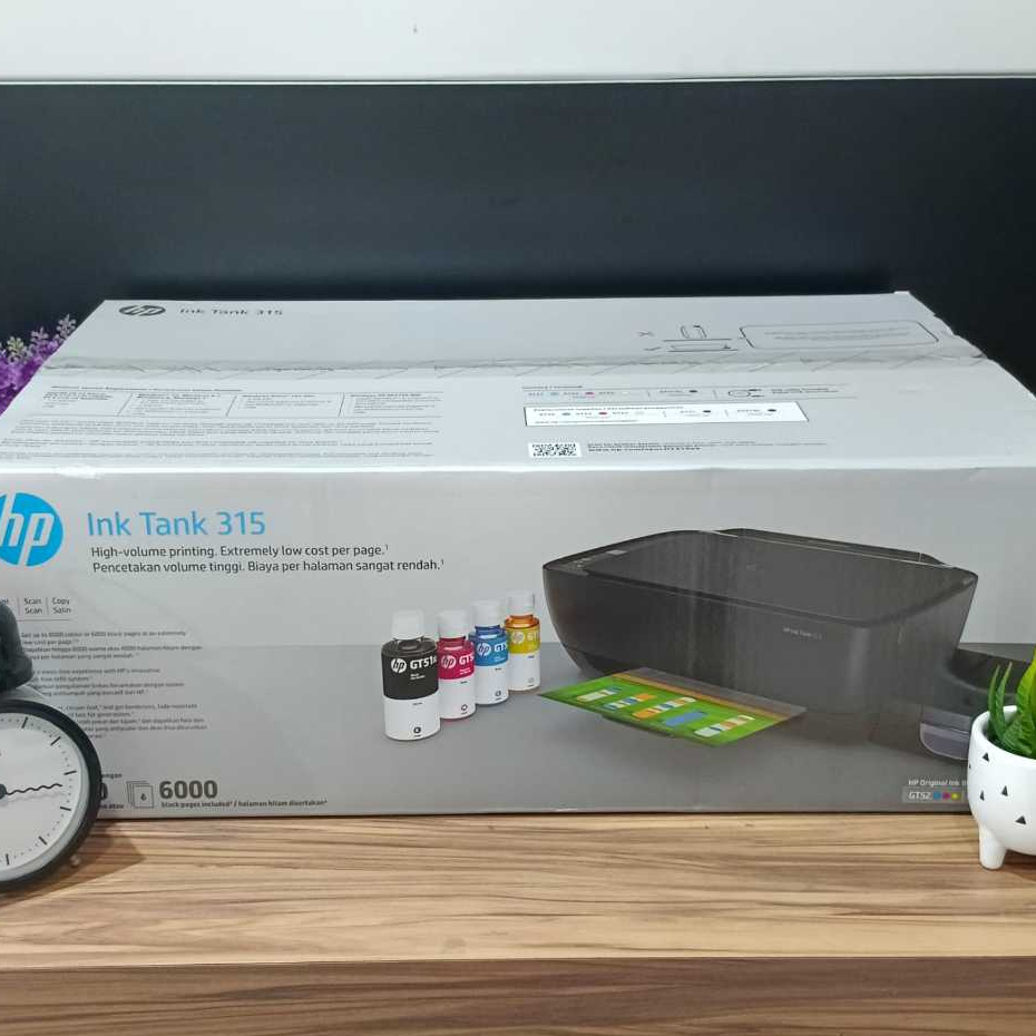 Jual PRINTER HP INK TANK 315 PRINT SCAN COPY A4 | Shopee Indonesia