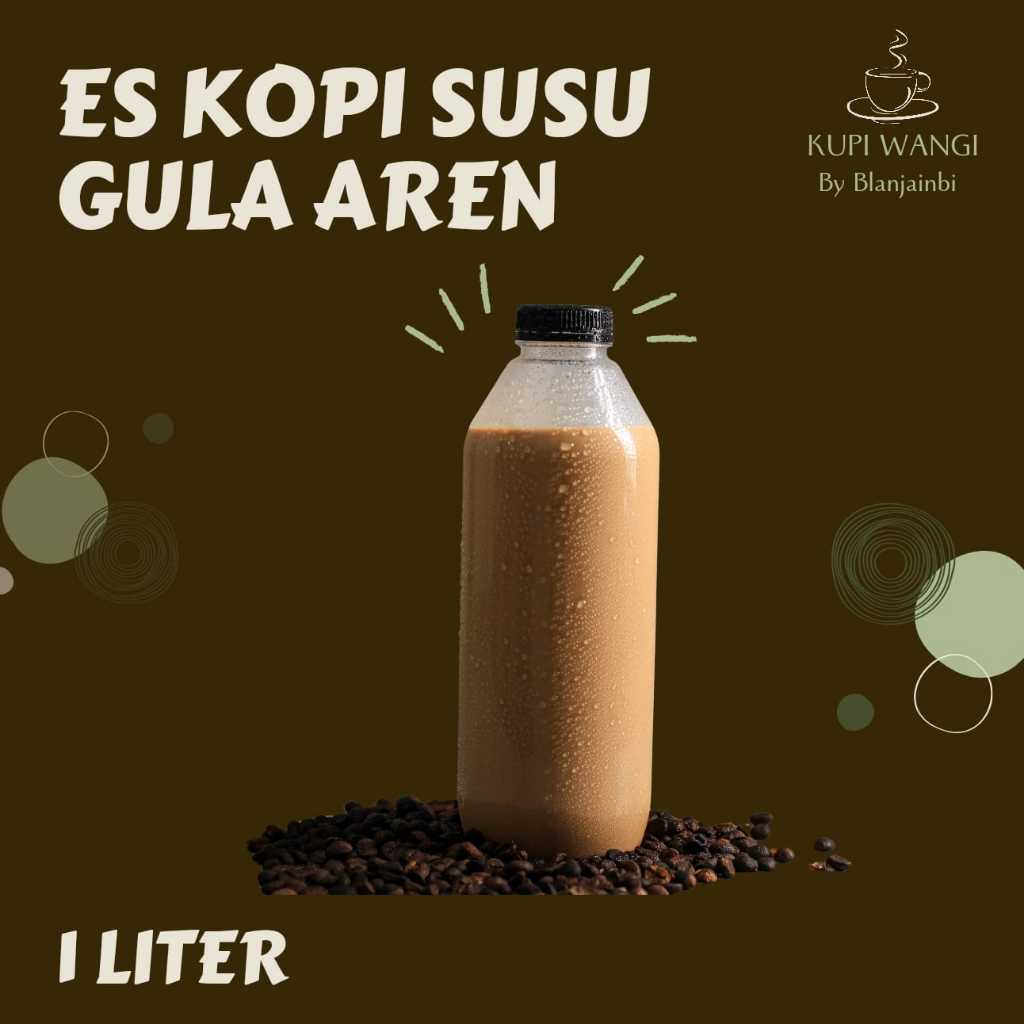 Jual Es Kopi Susu Gula Aren 1 liter | Shopee Indonesia