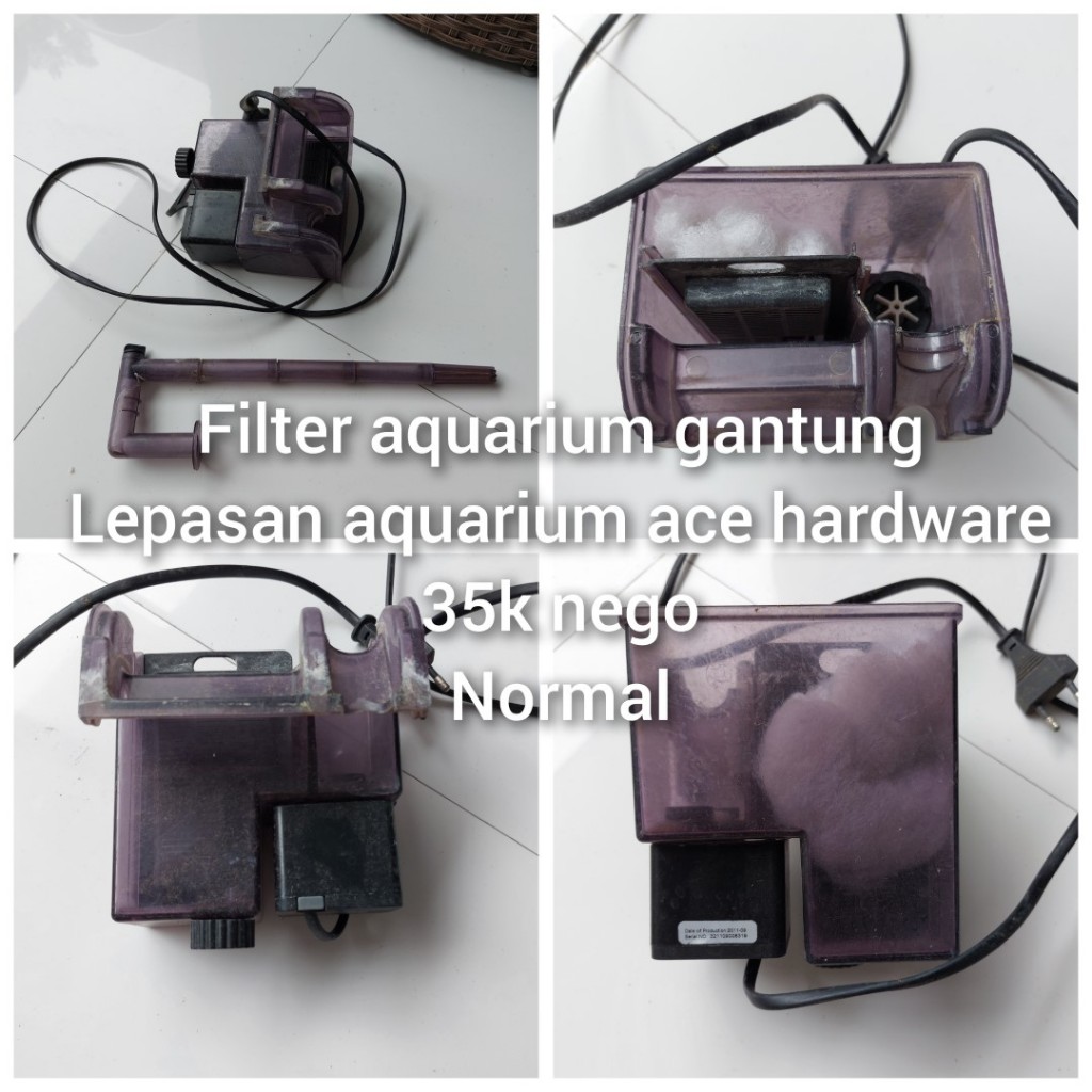 Jual Filter Gantung Akuarium Bekas - 1 Buah | Shopee Indonesia
