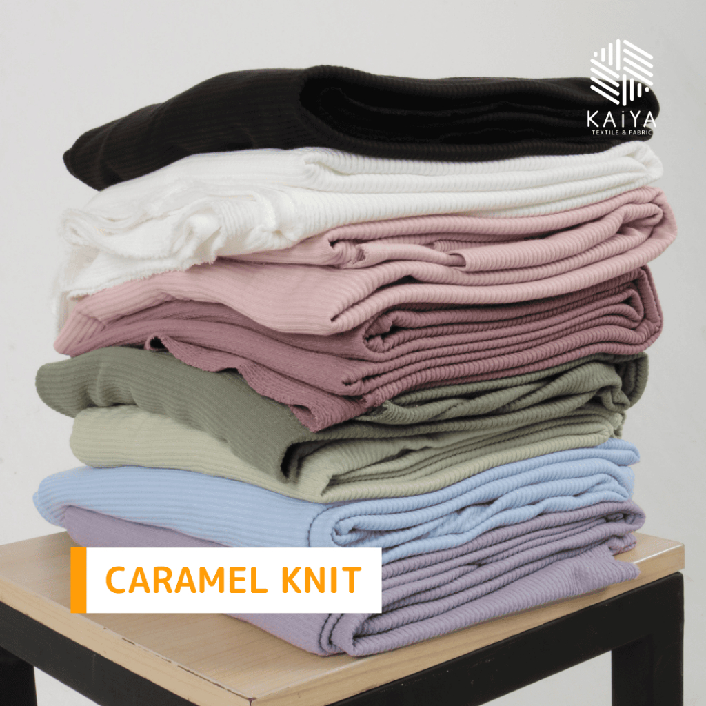 Jual Bahan Kain Knit Caramel Knit per 0.5 kg | Shopee Indonesia