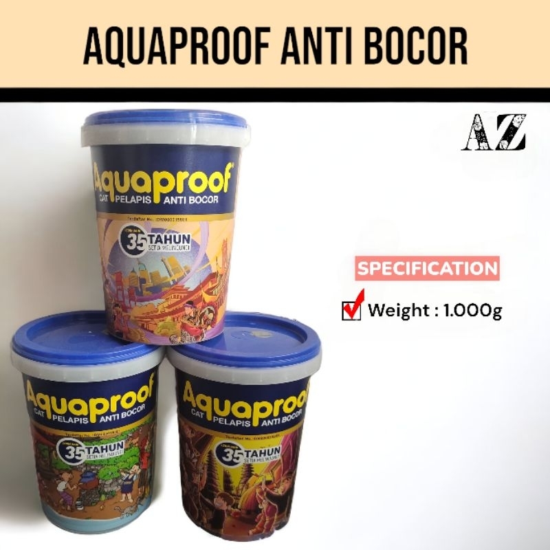 Jual Aquaprof 1 kg /warna abu " | Anti bocor | Shopee Indonesia