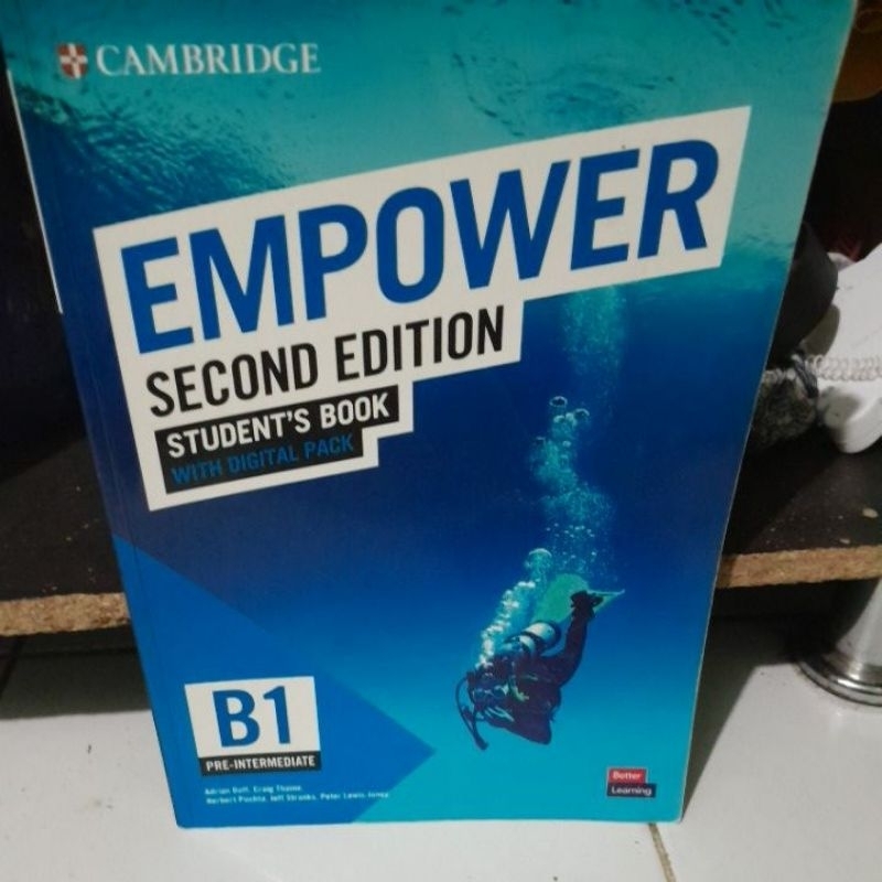 Jual BUKU EMPOWER SECOND EDITION STUDENT BOOK B1 PRE INTERMEDIATE ...