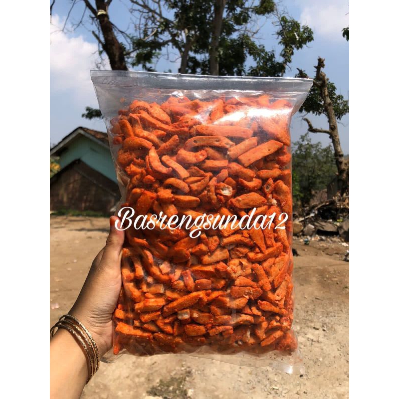 Jual Basreng Baso goreng Rasa Balado isi 1000 gram/ 1kg | Shopee Indonesia
