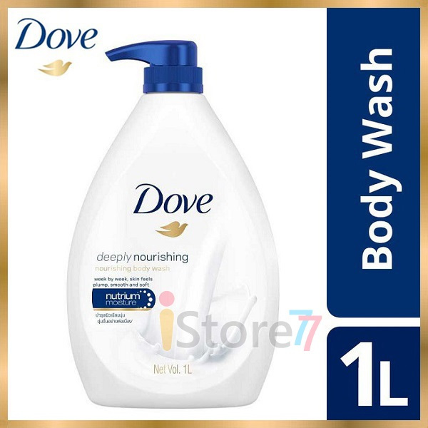 Jual Dove Body Wash Pump Deeply Nourishing 1 Liter / Dove Sabun Mandi ...