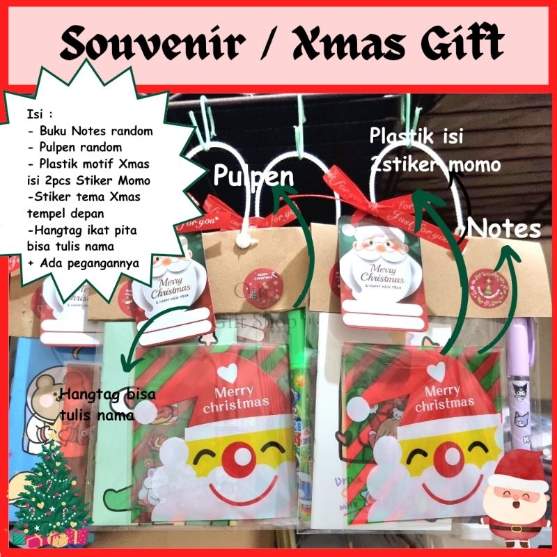 Jual Souvenir Xmas / Hampers Natal / Kado Natal Buat Anak / Gift Box ...