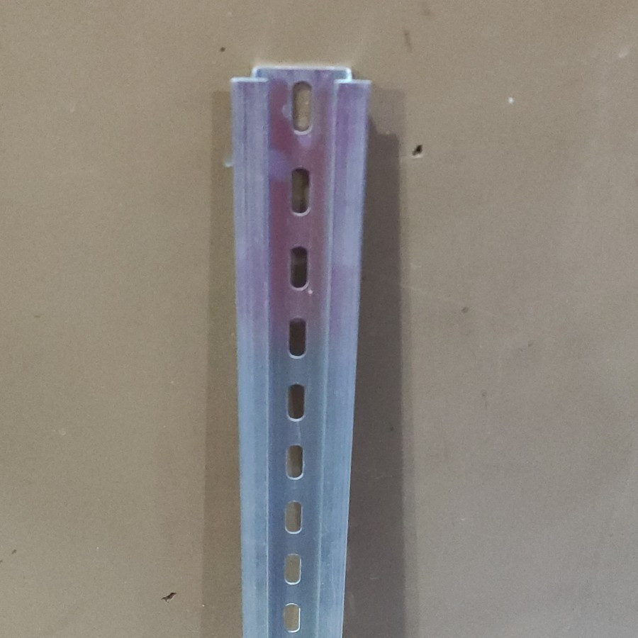 Jual Rel MCB Aluminium 2 Fungsi 1M Din Rail MCB Aluminium 1 Meter ...
