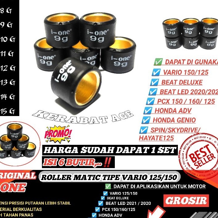 Jual KODE ODI827 Roller Roler Loler Racing Vario 150 Vario 125 PCX 150 PCX 160 ADV 150 Beat 2020 ...
