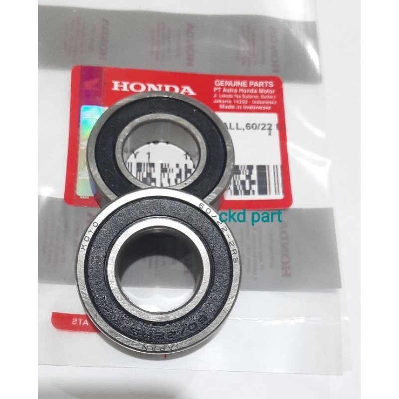 Jual LAHAR BEARING 60/22 LAHAR RODA BELAKANG BEAT FI VARIO 125 VARIO ...