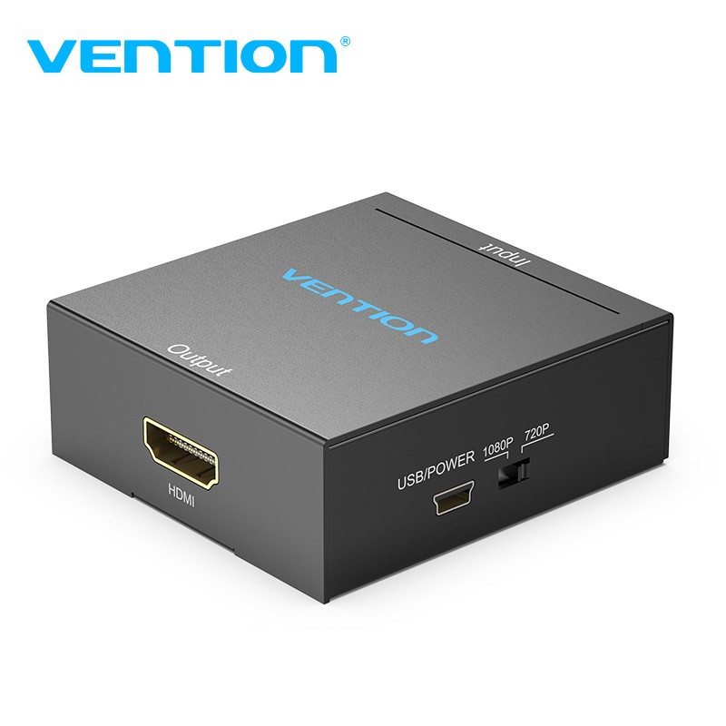 Jual Converter Vention RCA AV to HDMI Gold Plated 1080P High Quality ...