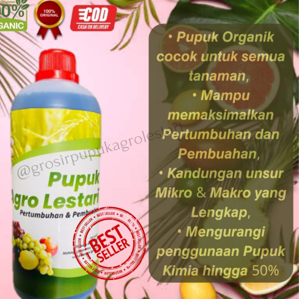 Jual Pupuk Agro Lestari Bisa Padi Sawit Cabai - Pupuk Organik Cair Penyubur dan Pelebat Buah ...
