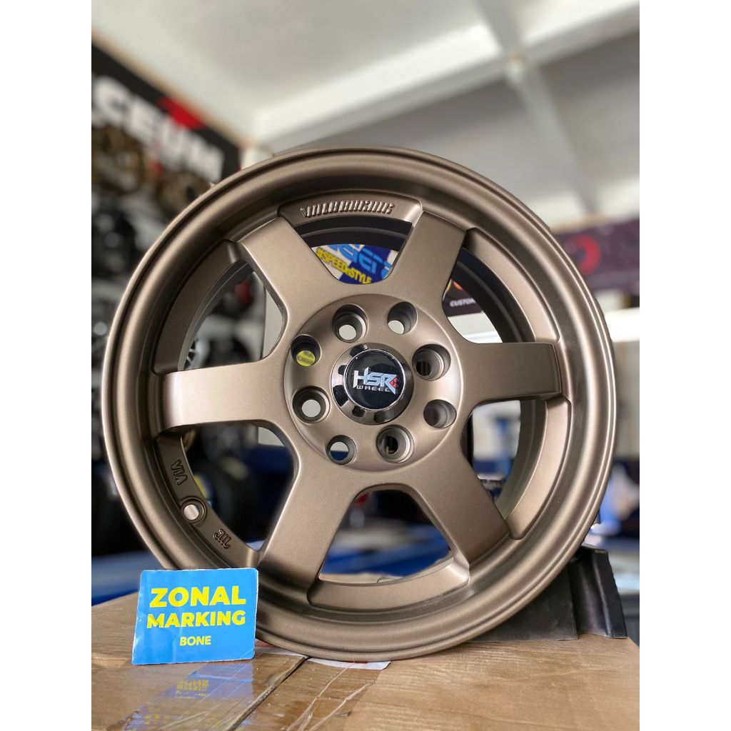 Jual VELG MOBIL RACING MODEL TE 37 MEREK HSR TIPE TOKYO HSR R14X55 H8X100-114,3 ET35 SMBRZ COCOK ...