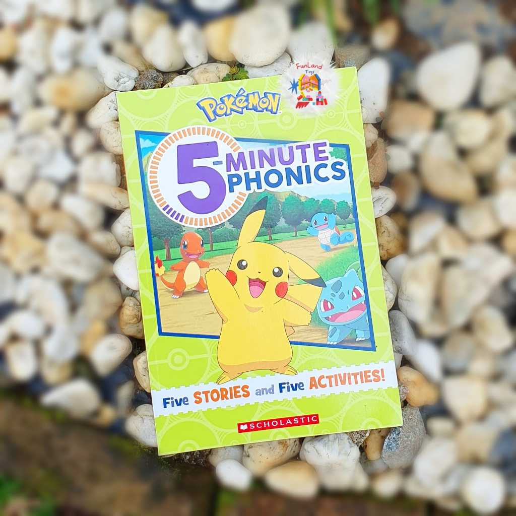Jual Pokemon 5 Minute Phonics - Vowel Sounds | Shopee Indonesia
