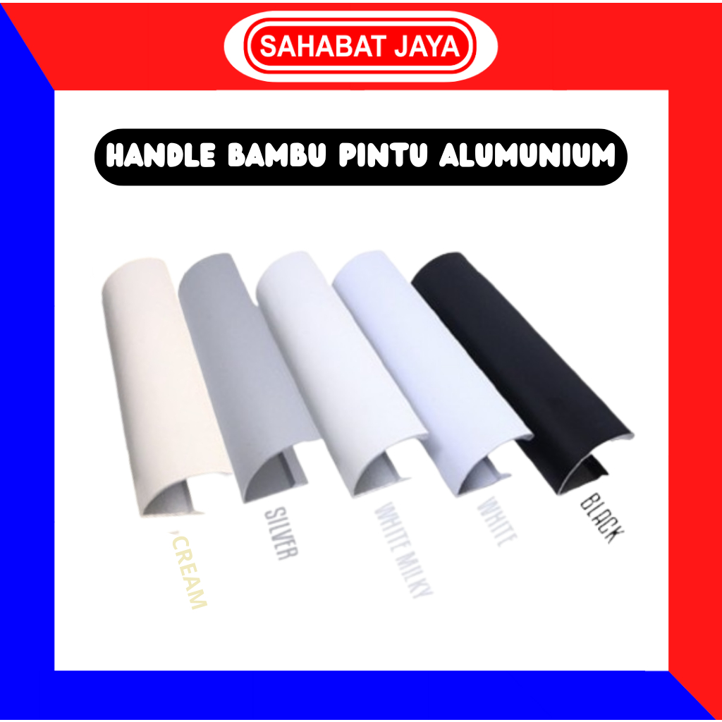 Jual Handle Bambu Pintu Aluminium Handel Tarikan Pintu Frame Alumunium ...