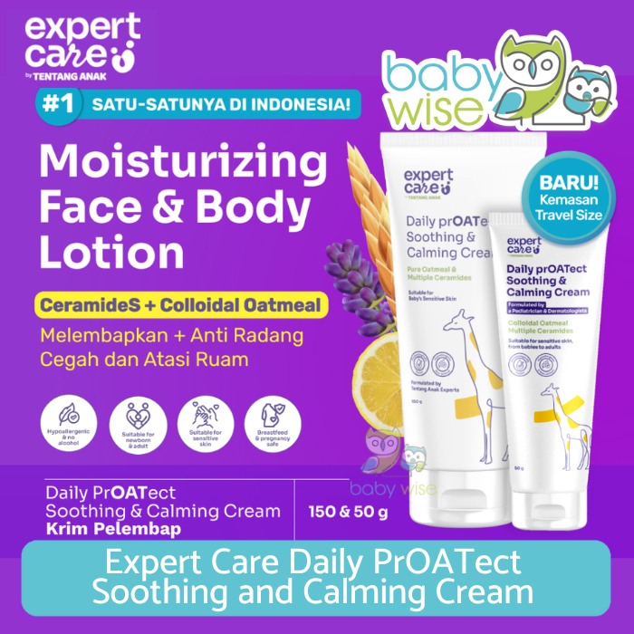 Jual Expert Care Daily PrOATect Soothing and Calming Cream - Krim ...