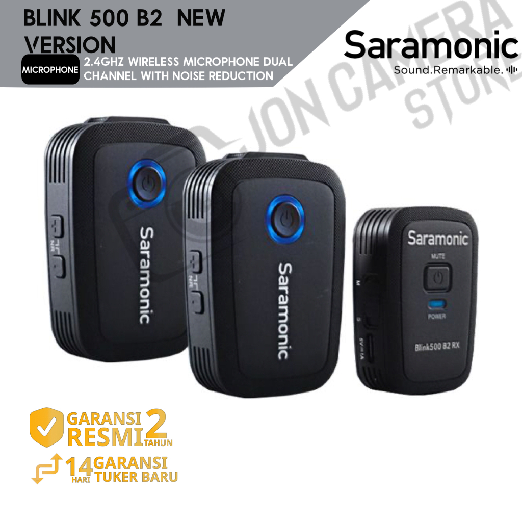 Jual Saramonic Blink500 B2 New Version Blink 500 B 2 Microphone