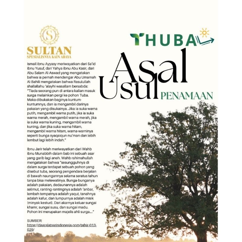 Jual 50 Cm Thuba Anti UV Polos Aneka Warna Sultan Original | Shopee Indonesia