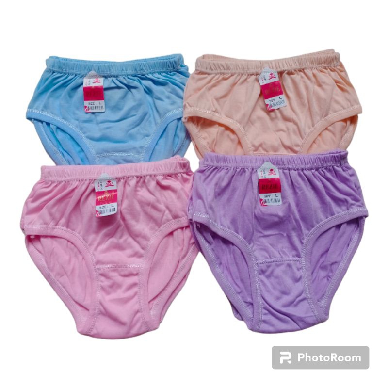 Jual 12 pcs Celana dalam wanita jumbo murah | CD Murah jumbo polos | Shopee Indonesia