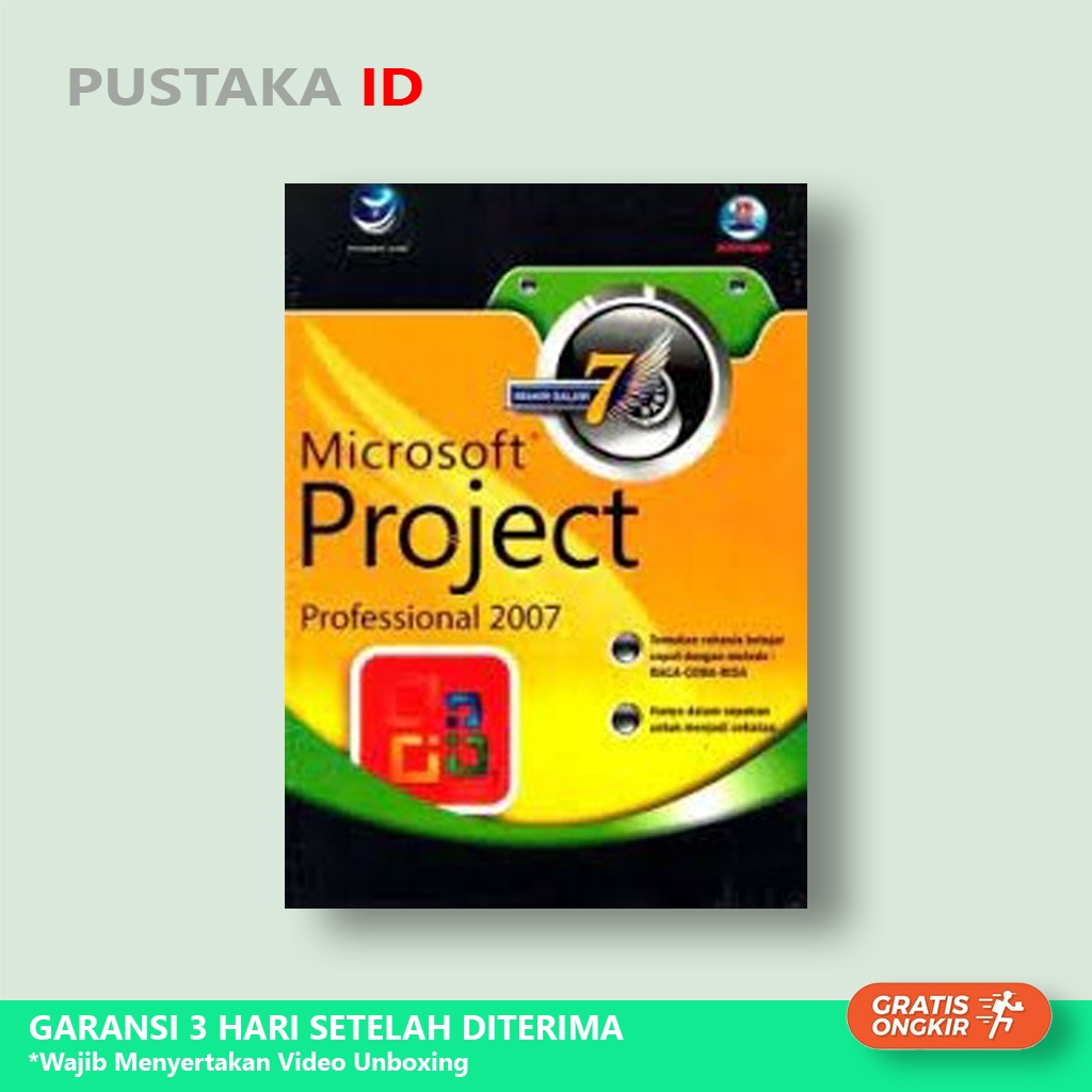Jual Buku Mahir Dalam 7 Hari: Microsoft Project Professional 2007 - Original | Shopee Indonesia