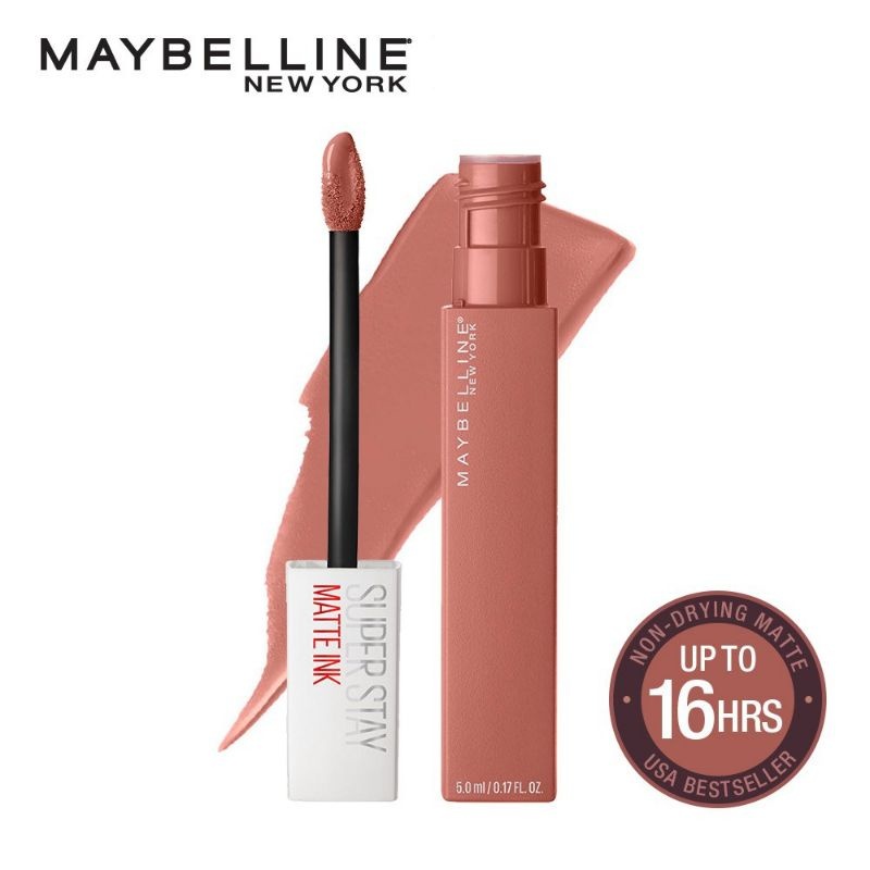 Jual Maybelline Superstay Matte Ink Liquid Matte Lipstick 65 Seductress ...